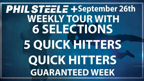 Phil Steele Plus Tour Sept 26th - Phil Steele