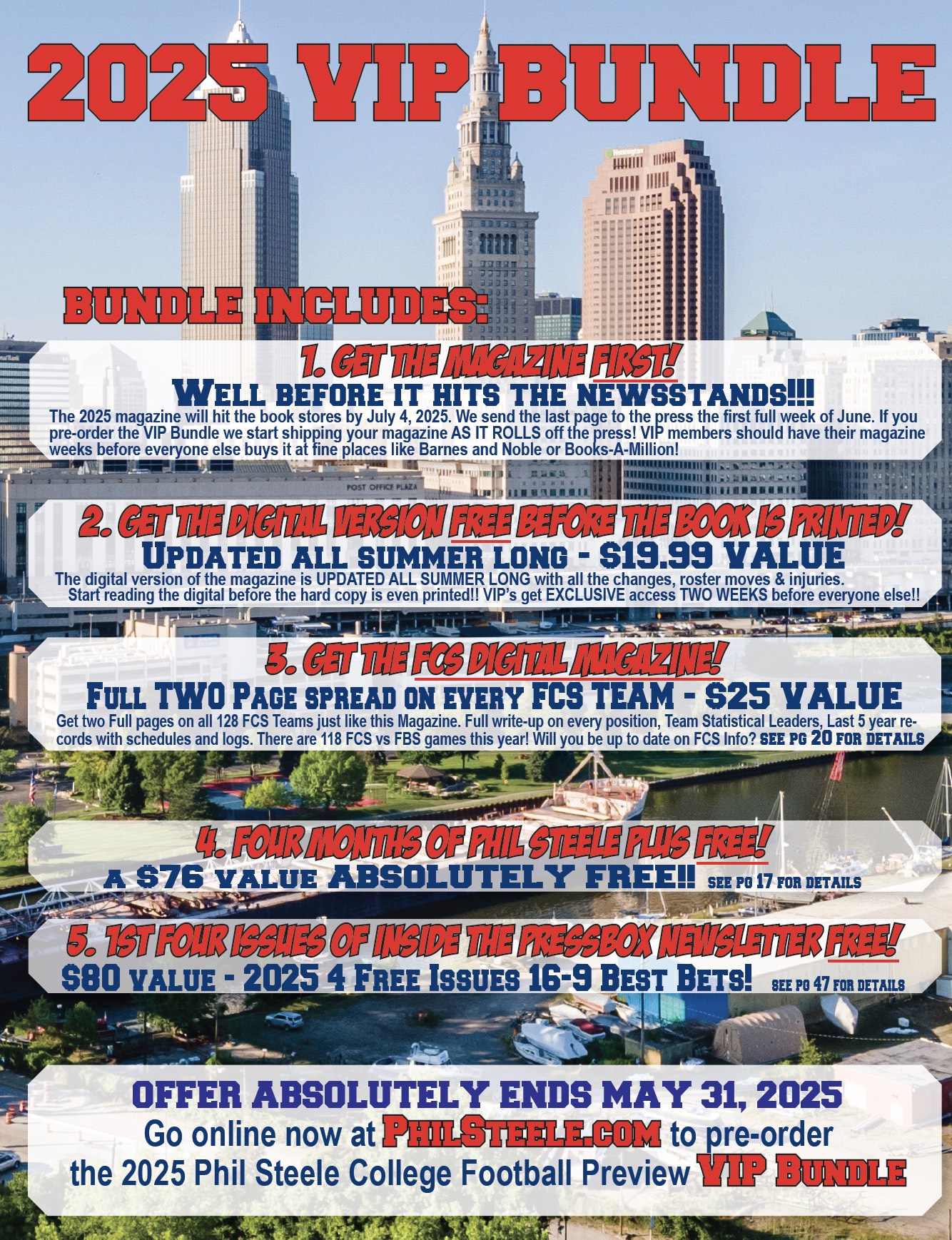 The 2025 VIP Bundle! - Phil Steele