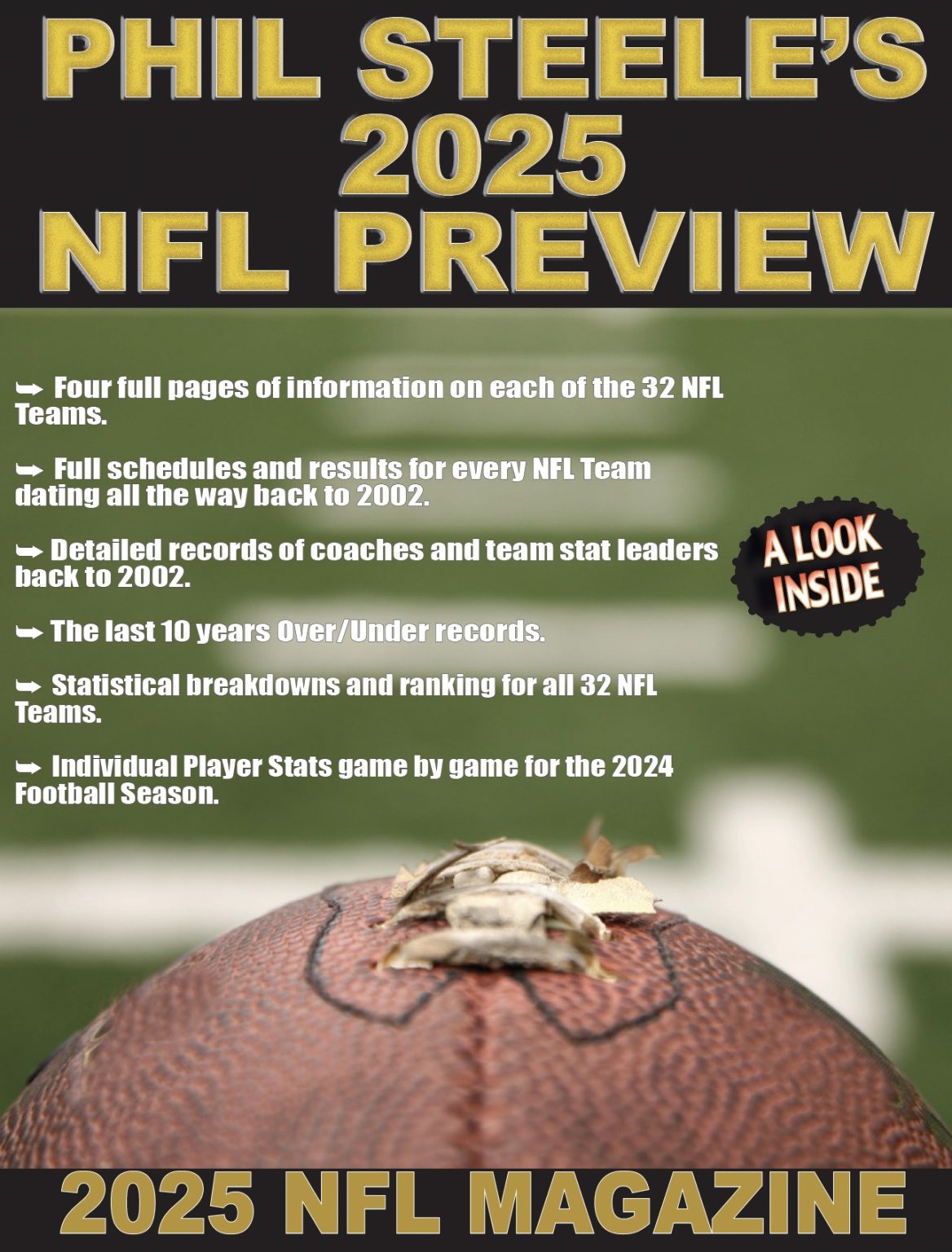 2025 Phil Steele College Football Preview Magazine - Phil Steele