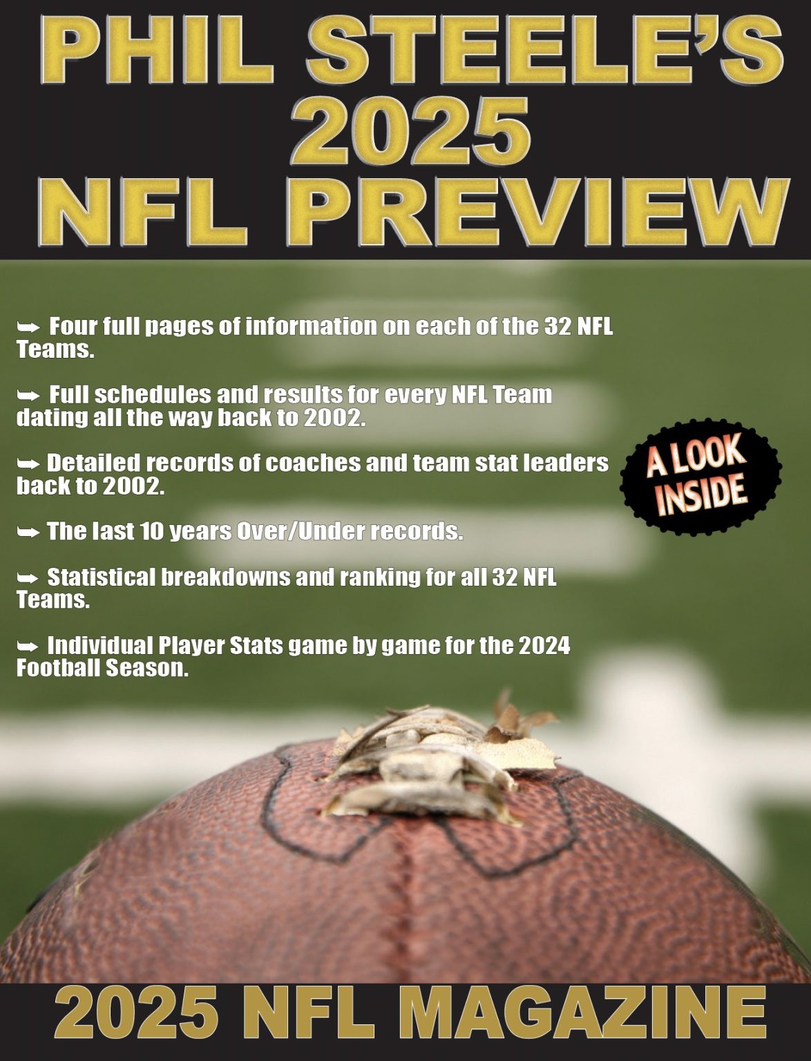 2025 NFL Close Wins Close Losses - Phil Steele