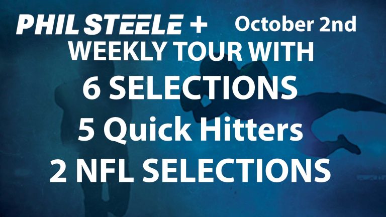 Daily Blog - Phil Steele